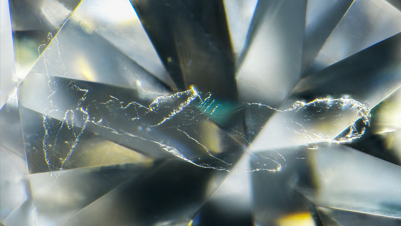 Natural Diamond with Twinning Wisps Resembling a Whale