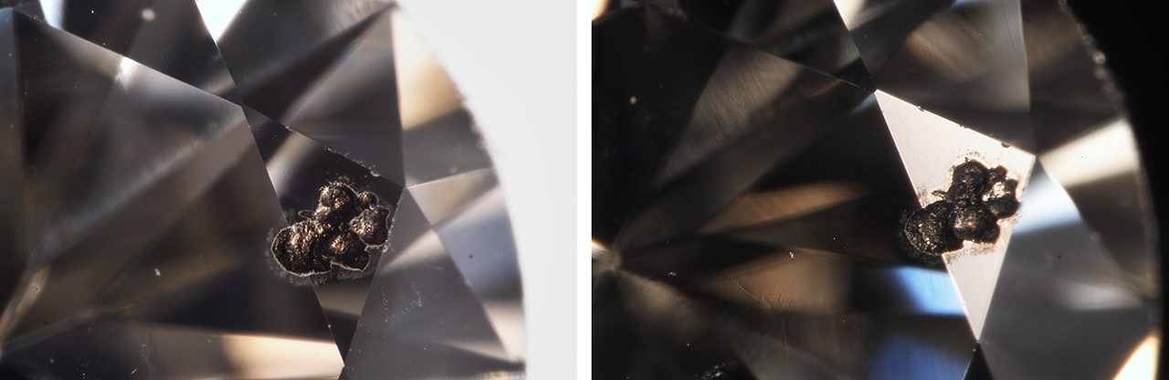 Graphitic Cavities on Diamond | Gems & Gemology