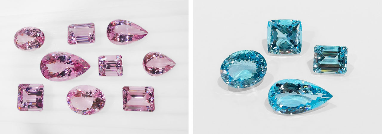 Morganite from Blue Star Gems