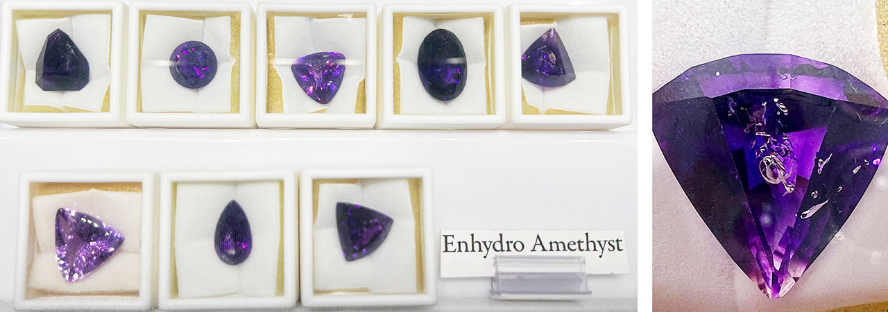 “Enhydro” Amethyst from Morocco