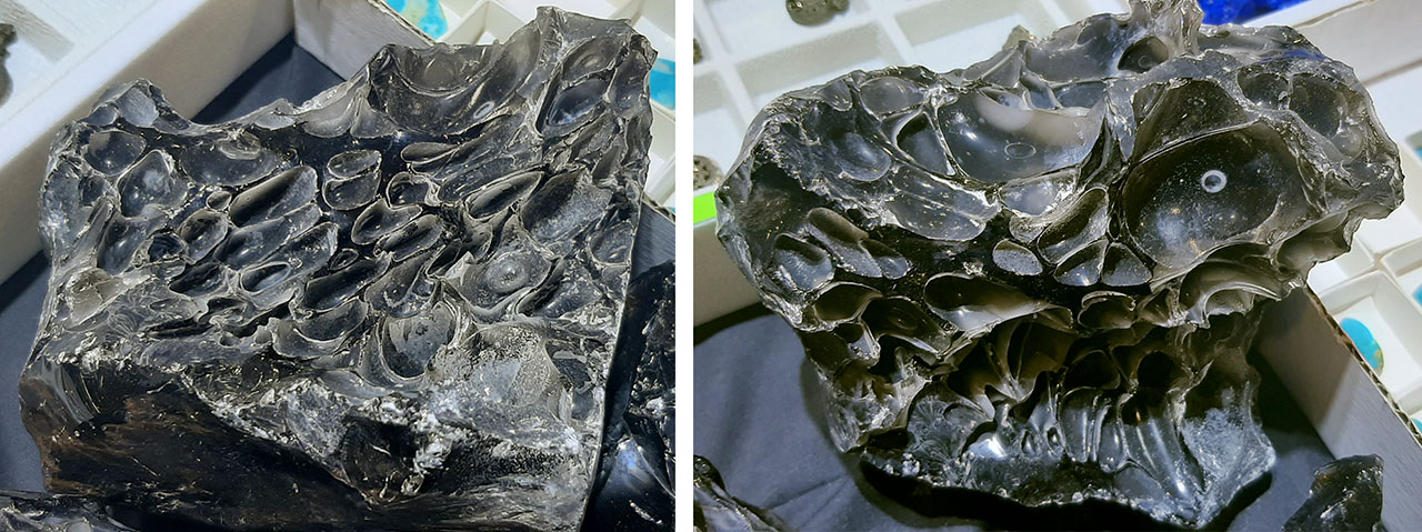 “Bubble Obsidian” from Armenia