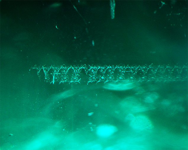 Helical Inclusion in Colombian Emerald | Gems & Gemology