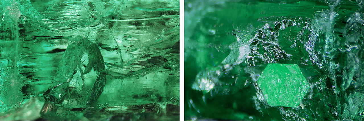 Intergrown Emerald Specimen from Chivor | Gems & Gemology