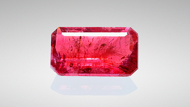 Topaz Crystals in Red Beryl