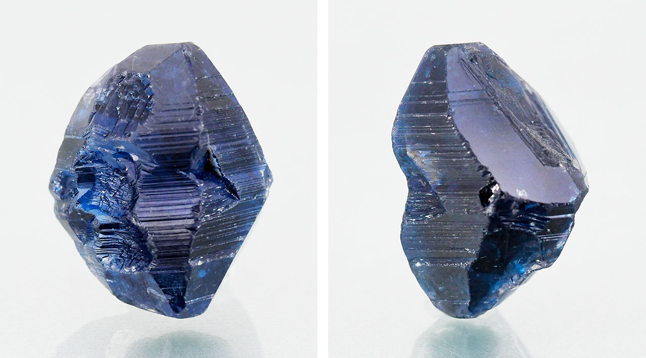 Unusually Large Flux-Grown Synthetic Sapphire